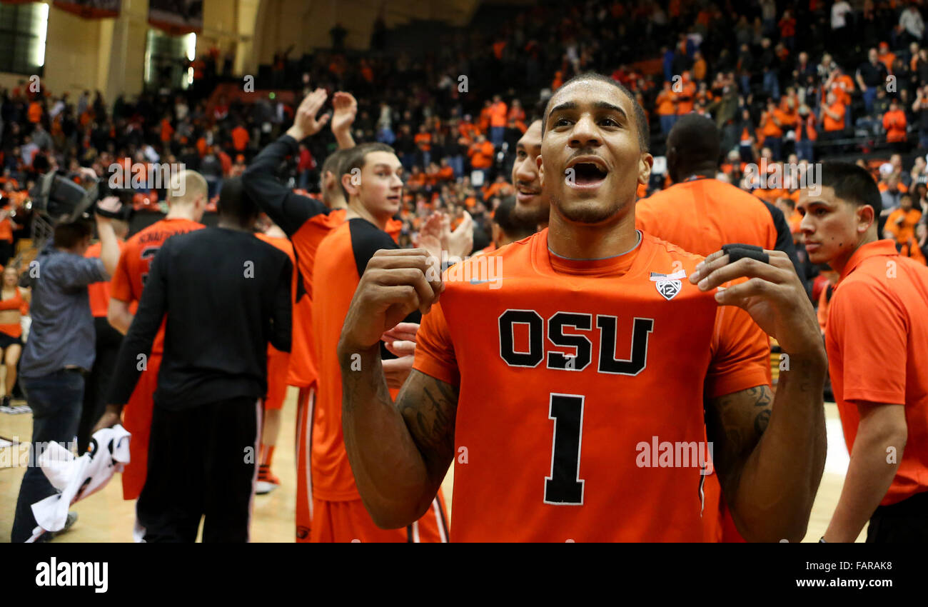 Corvallis, Oregon, USA. 3rd January, 2015. GARY PAYTON II (1 ...