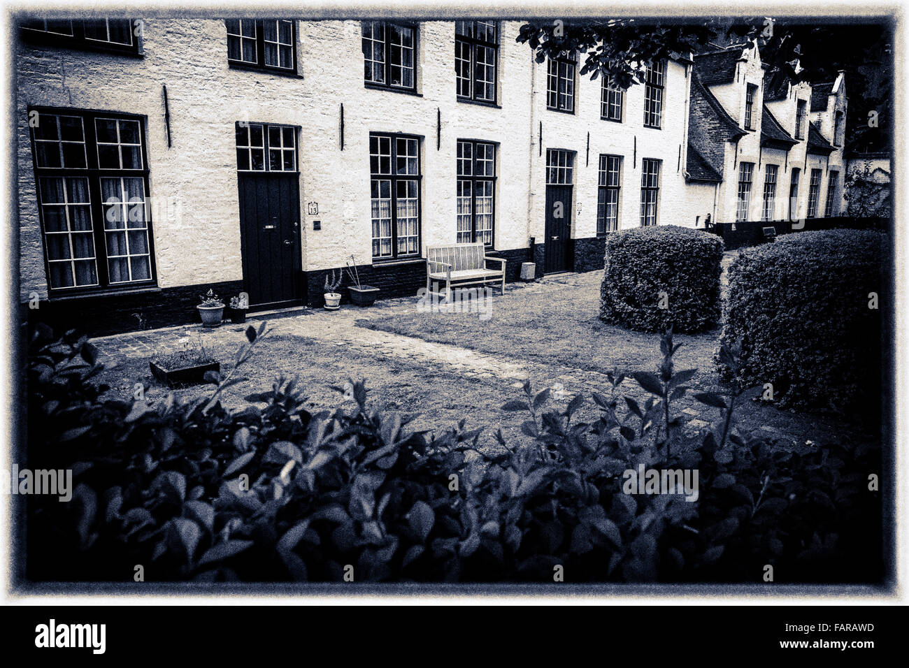 Begijnhof Convent, Brugge, Belgium Stock Photo - Alamy