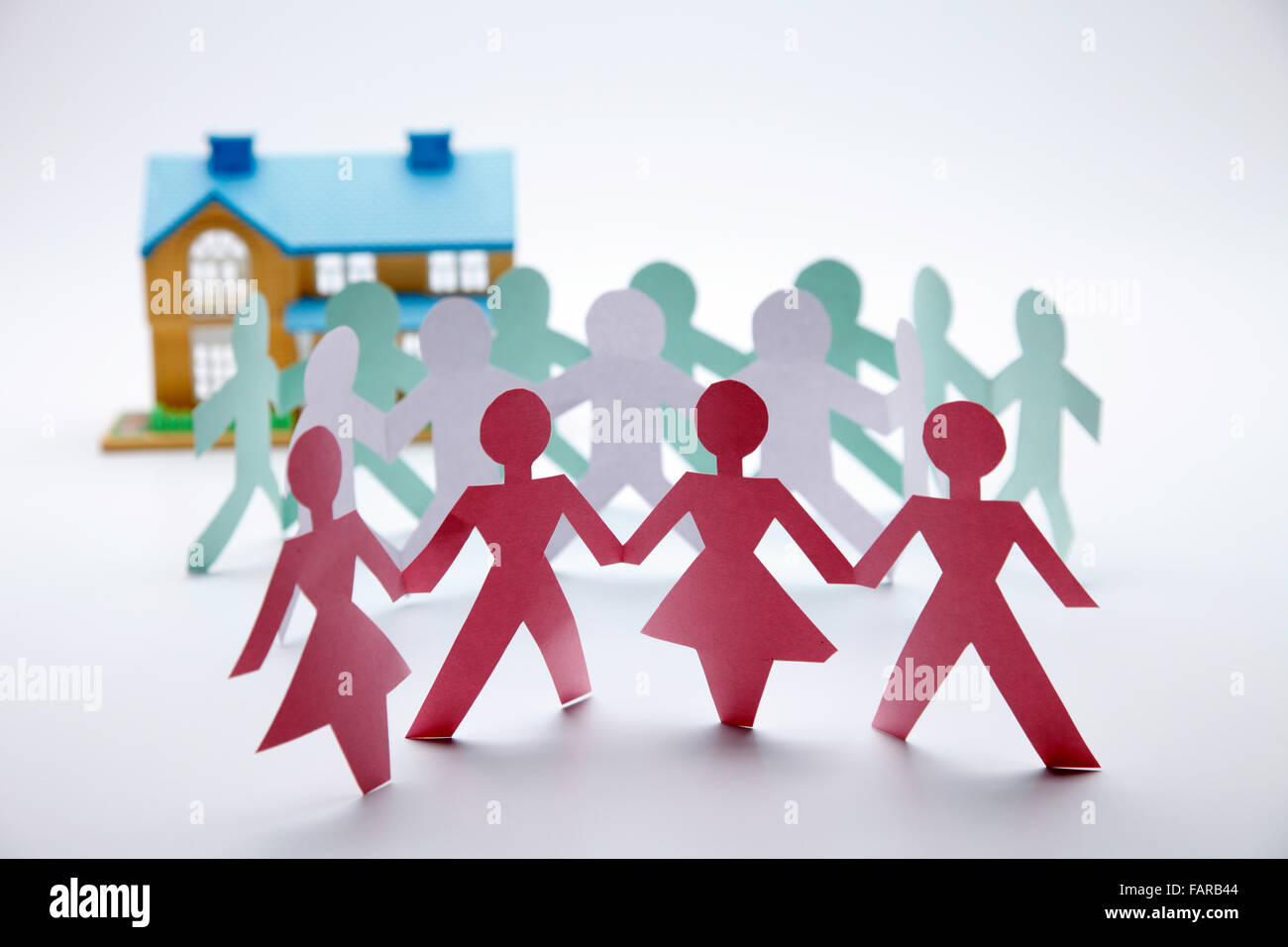 Hands together art hi-res stock photography and images - Alamy