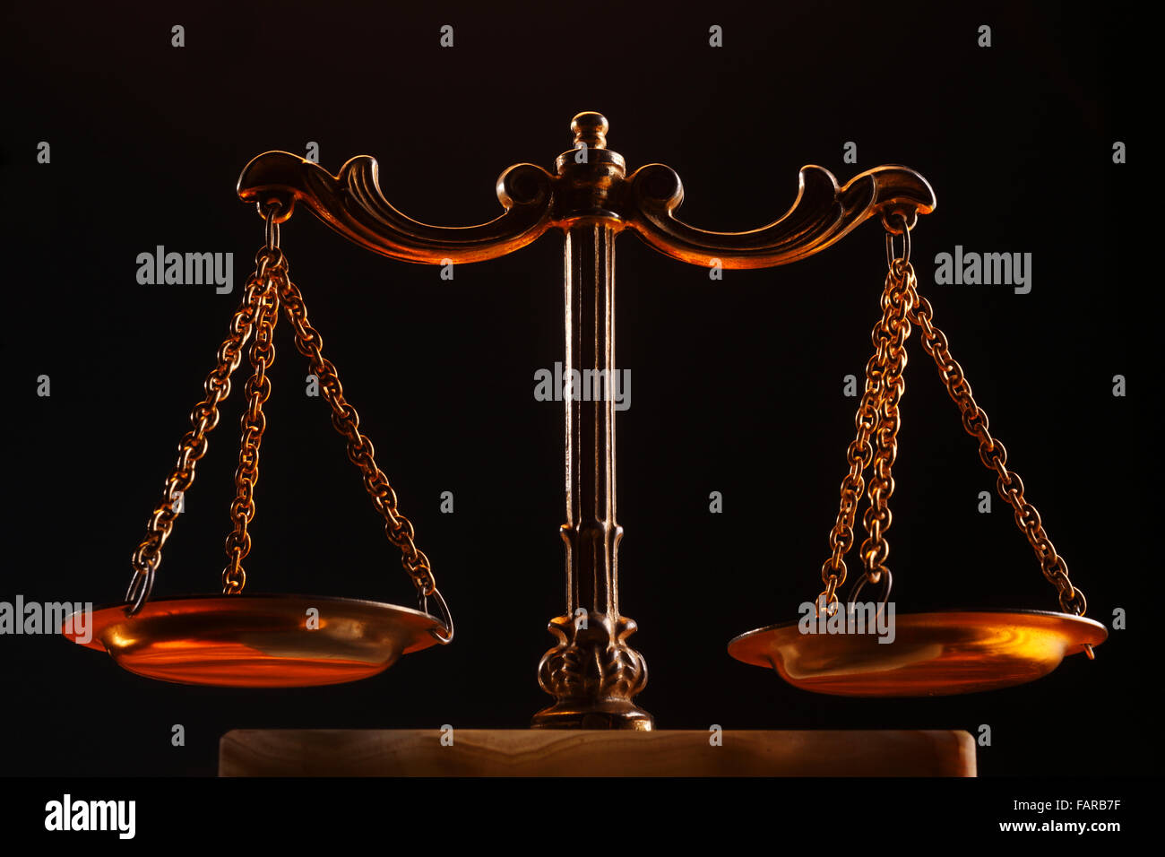 Balance scale isolated on background Stock Photo - Alamy