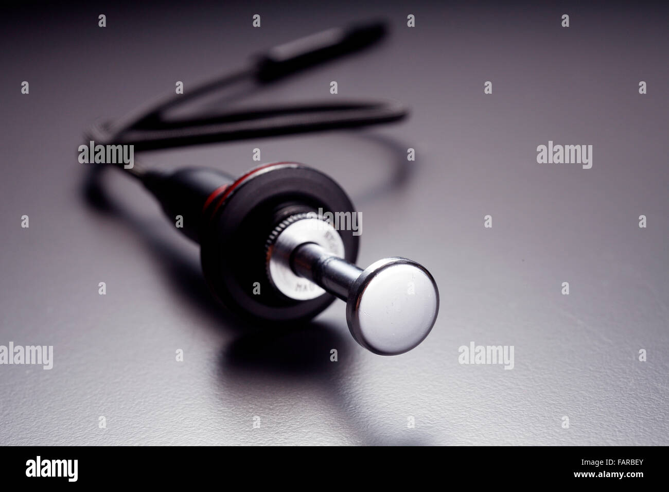 close up of the photgraphic equipment cable release Stock Photo - Alamy