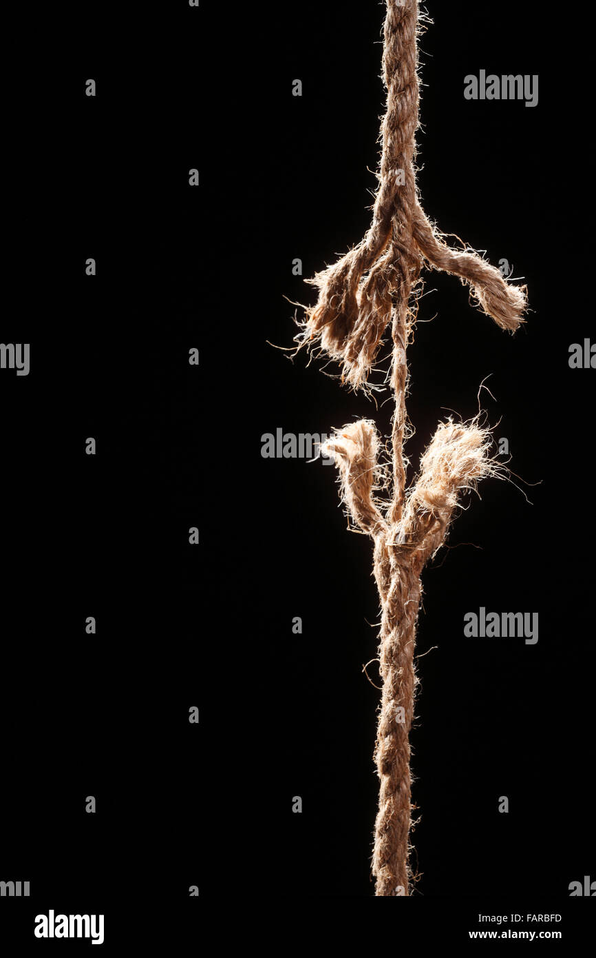 Twisted straw rope hi-res stock photography and images - Alamy