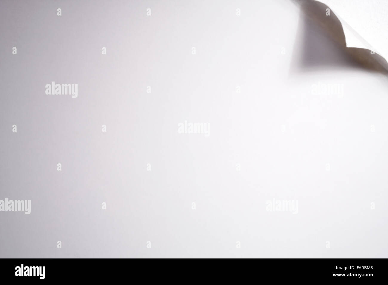 White curled paper hi-res stock photography and images - Alamy