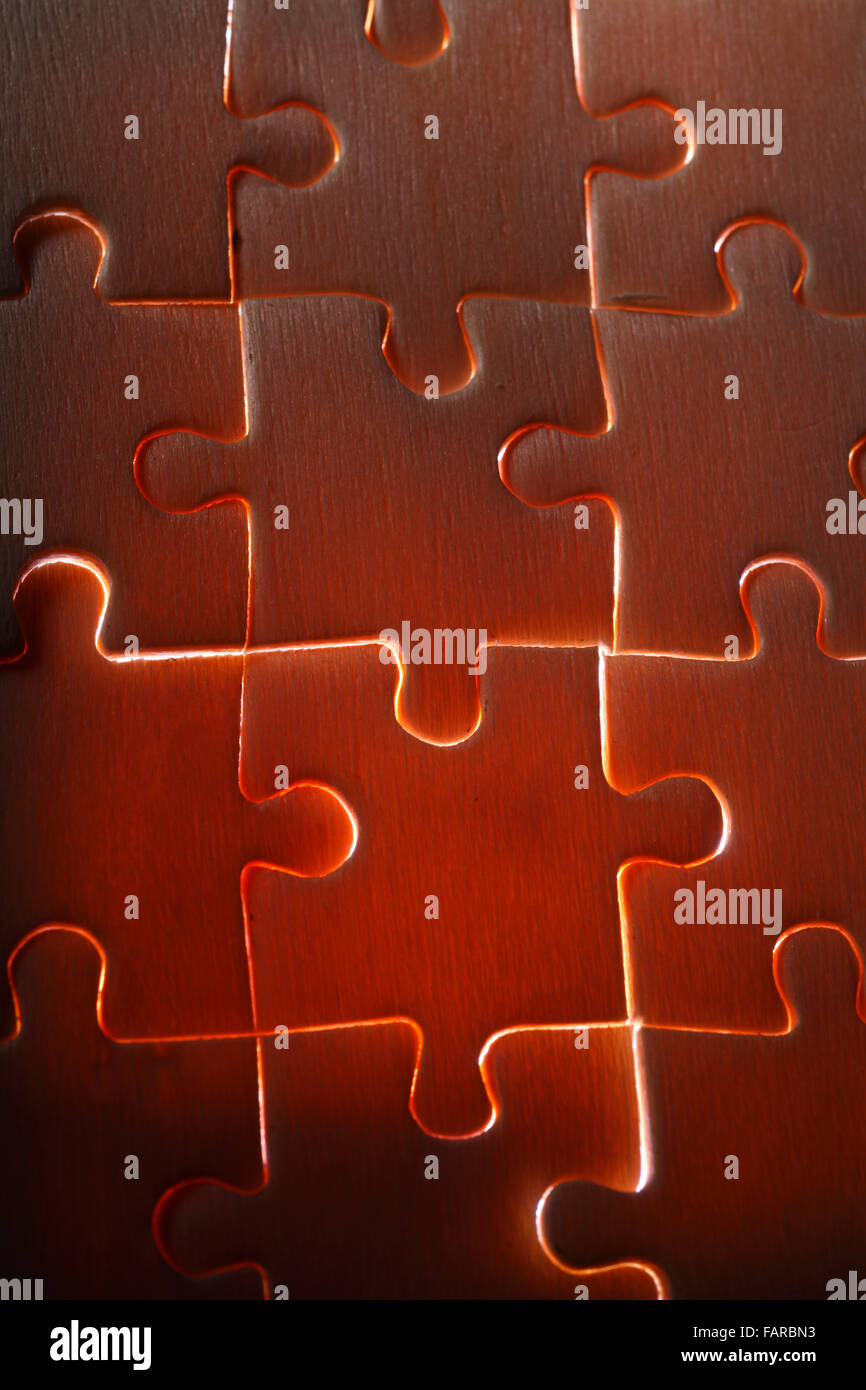 back light of the jigsaw puzzle Stock Photo - Alamy