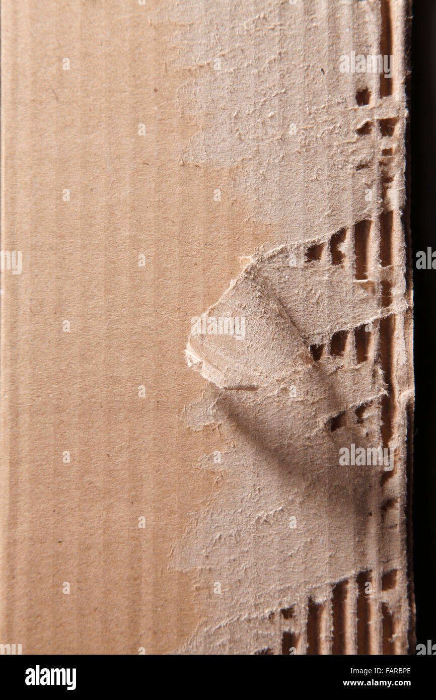stock image of the torn card board Stock Photo - Alamy