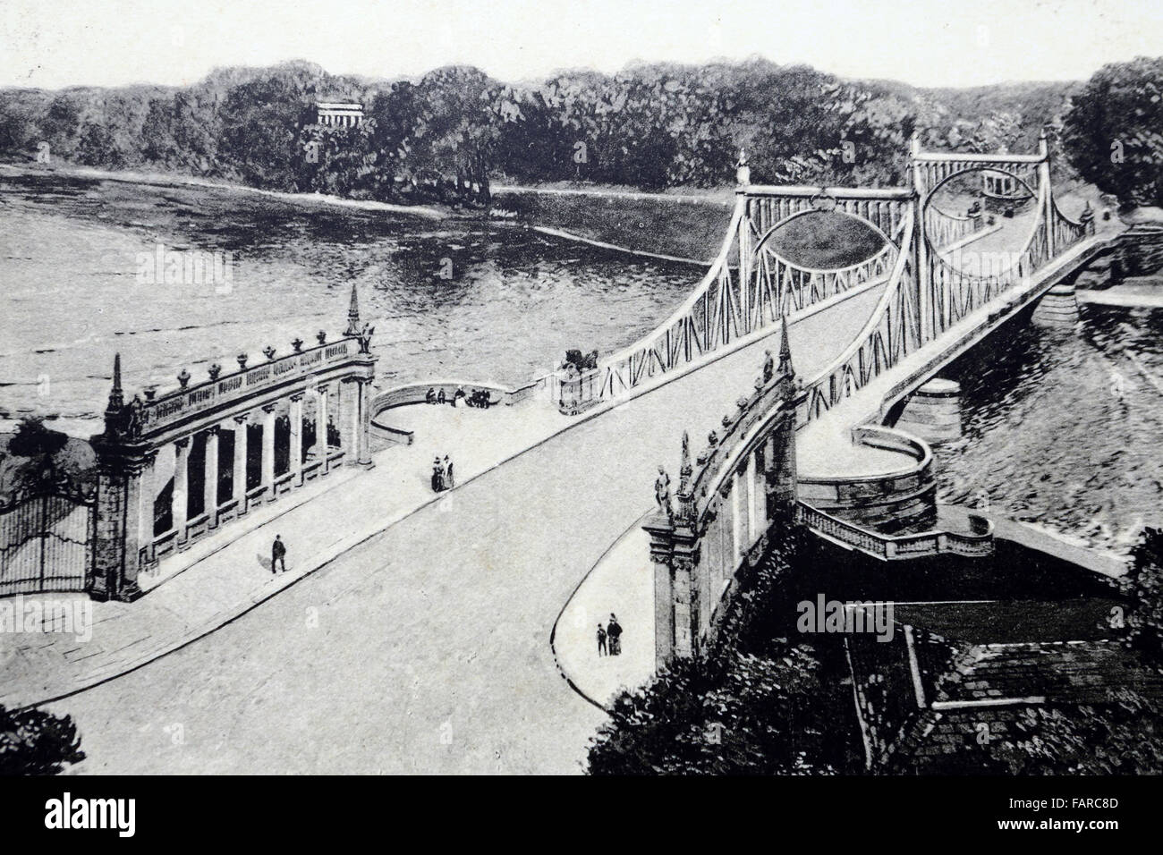 Europe Germany bridge Stock Photo - Alamy