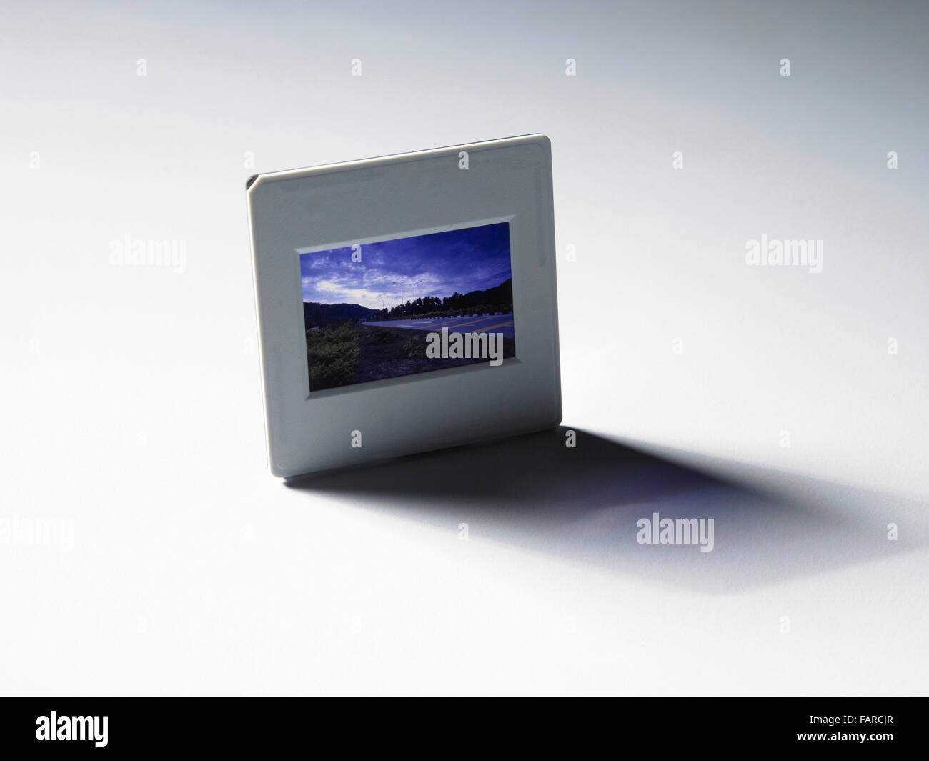 Slide isolated on white background Stock Photo - Alamy