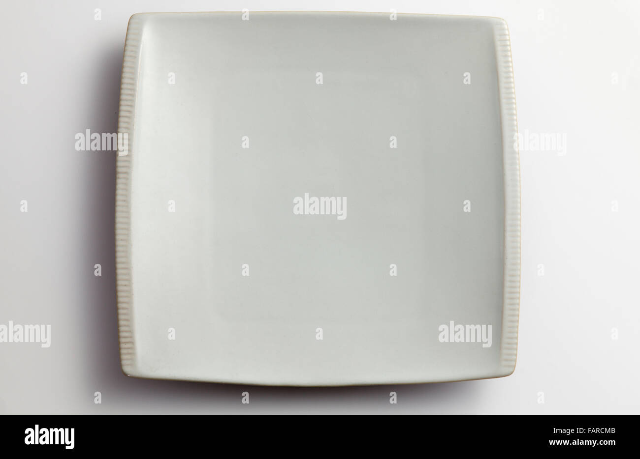 Rectangular white dinner plate hi-res stock photography and images - Alamy