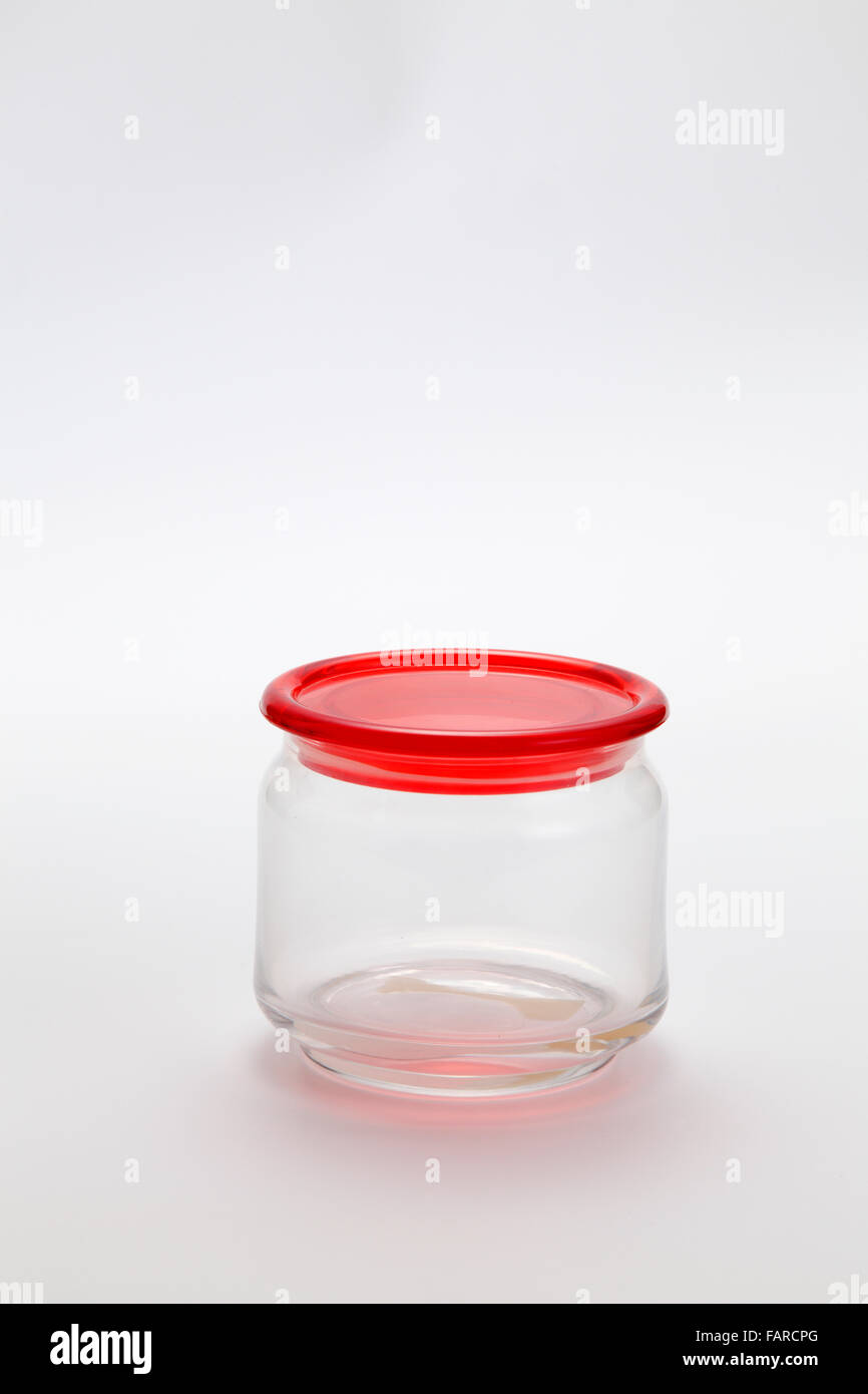 single object empty container on the plain background Stock Photo - Alamy