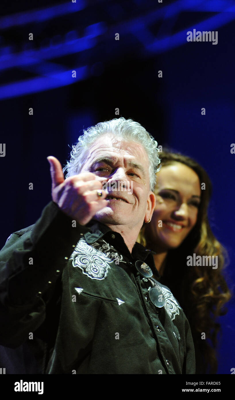 Scottish singer of the Scottish hard rock band Nazareth performs within ...