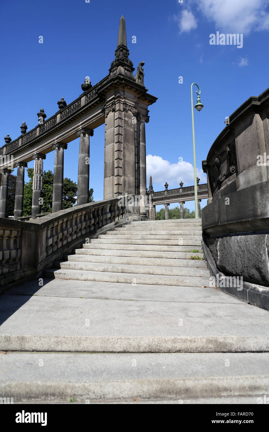 Europe Germany bridge Stock Photo - Alamy