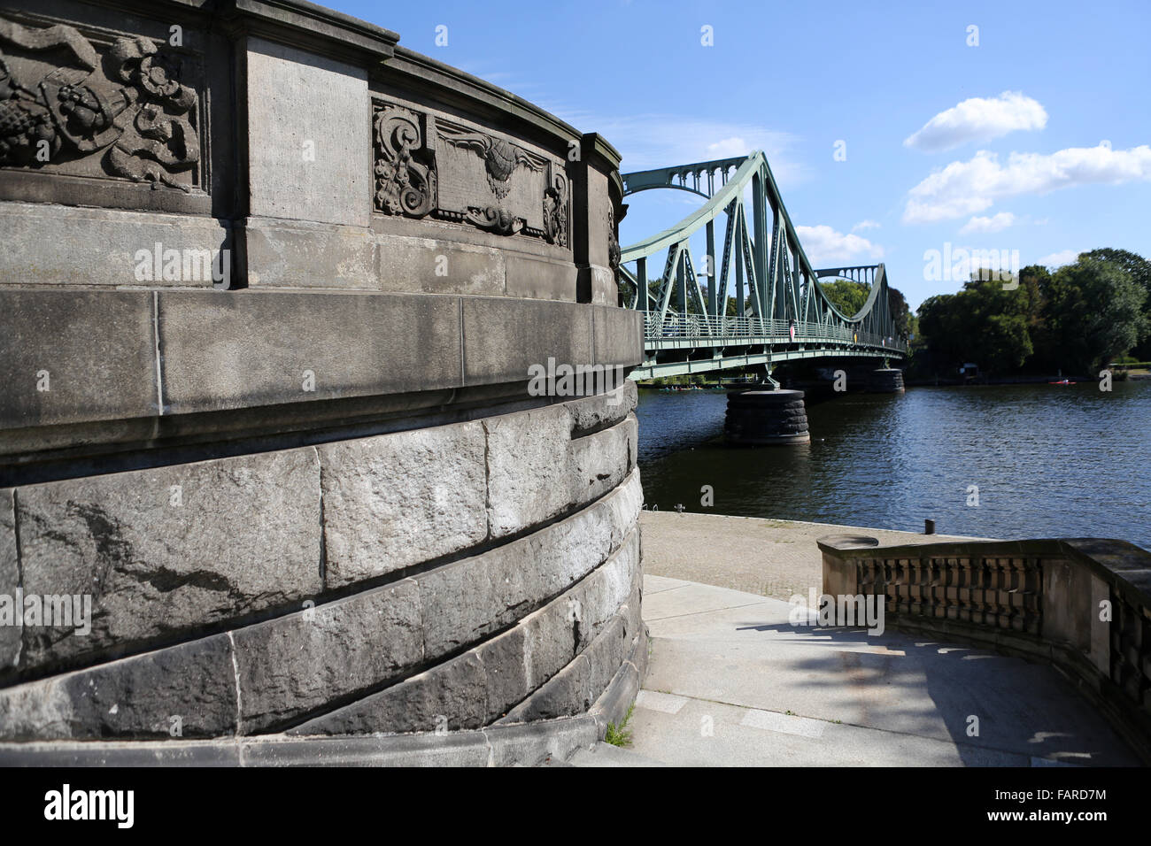 Europe Germany bridge Stock Photo - Alamy