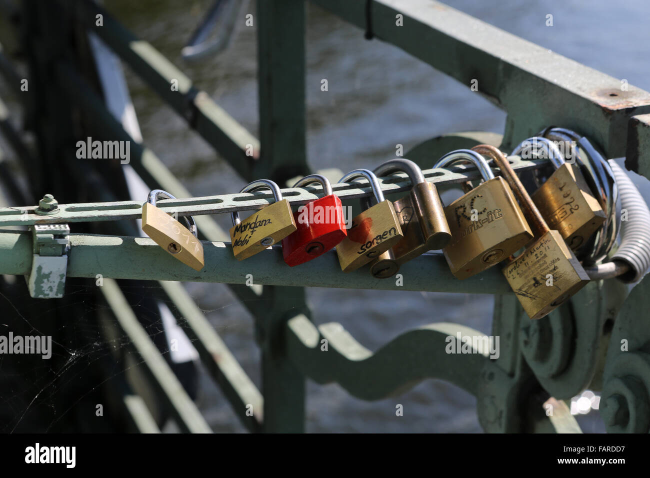 Europe Germany bridge Stock Photo - Alamy