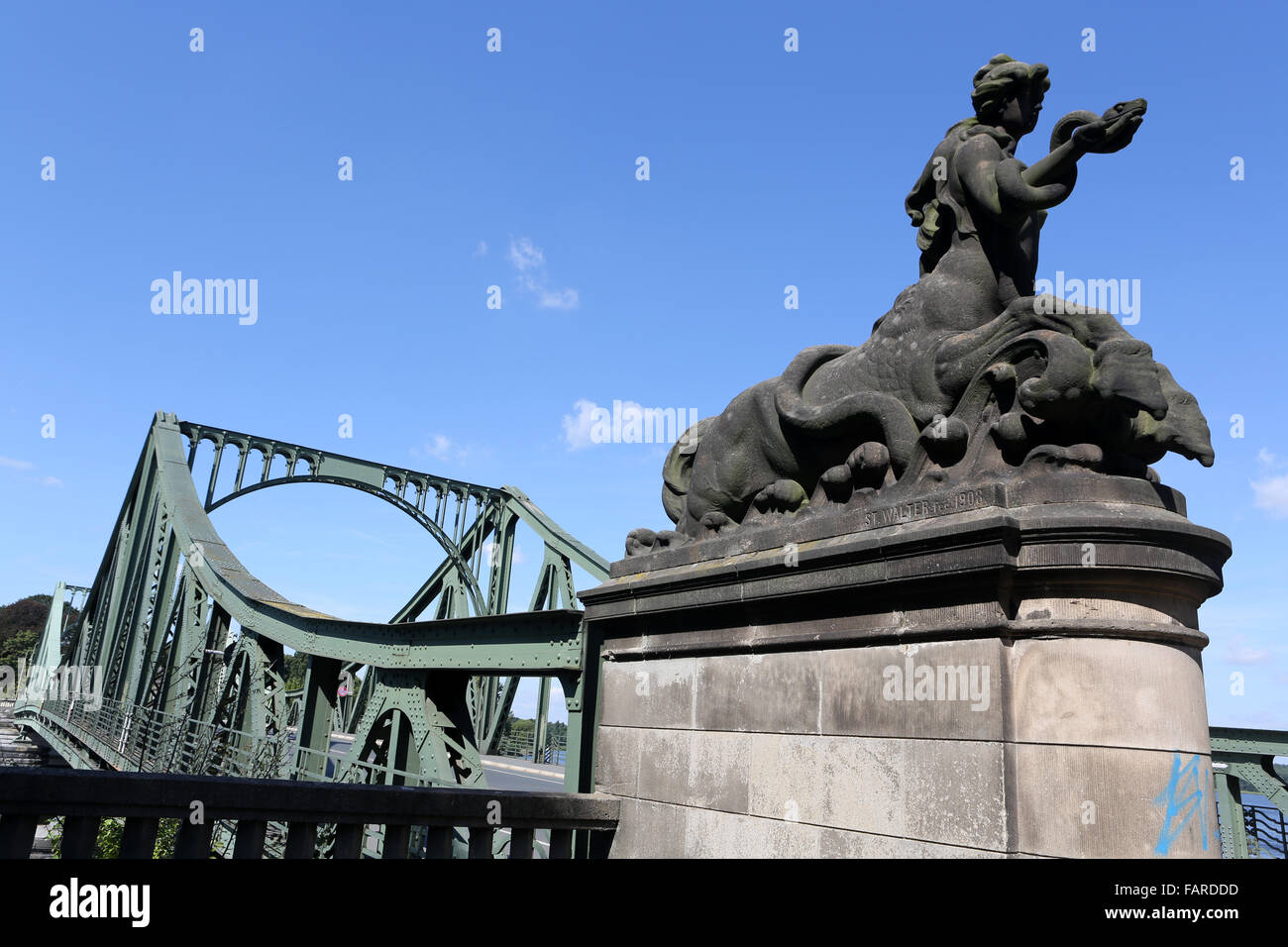 Europe Germany bridge Stock Photo - Alamy