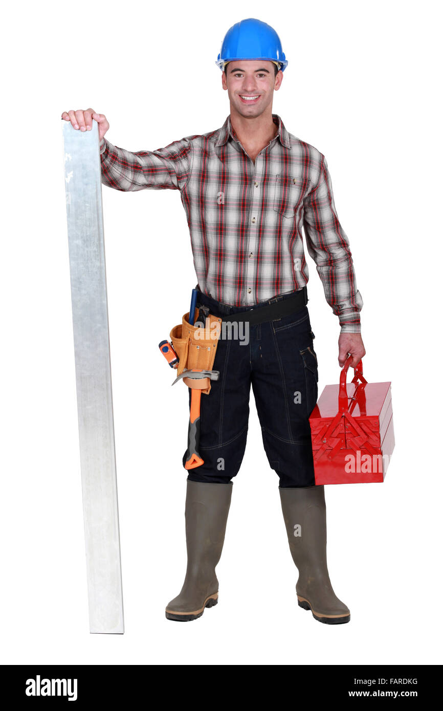 Tool box; contractor hi-res stock photography and images - Alamy