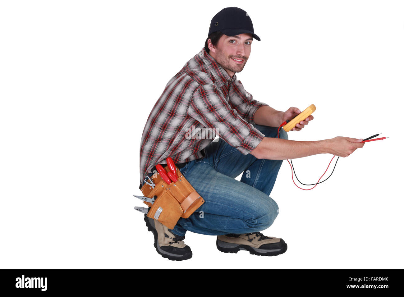 Electrician work appliance Cut Out Stock Images & Pictures - Alamy