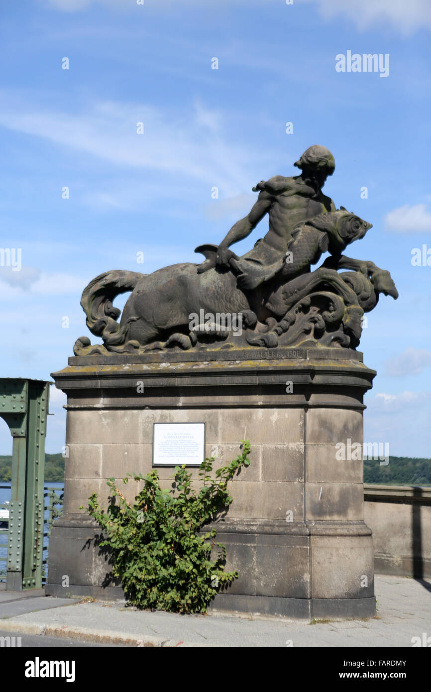 Europe Germany bridge Stock Photo - Alamy