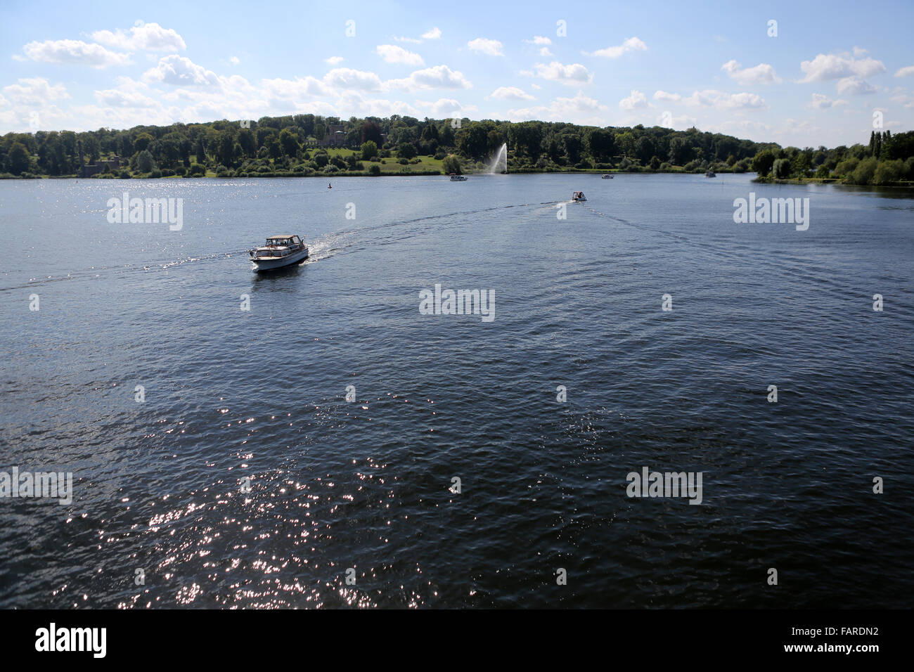 Europe Germany bridge Stock Photo - Alamy