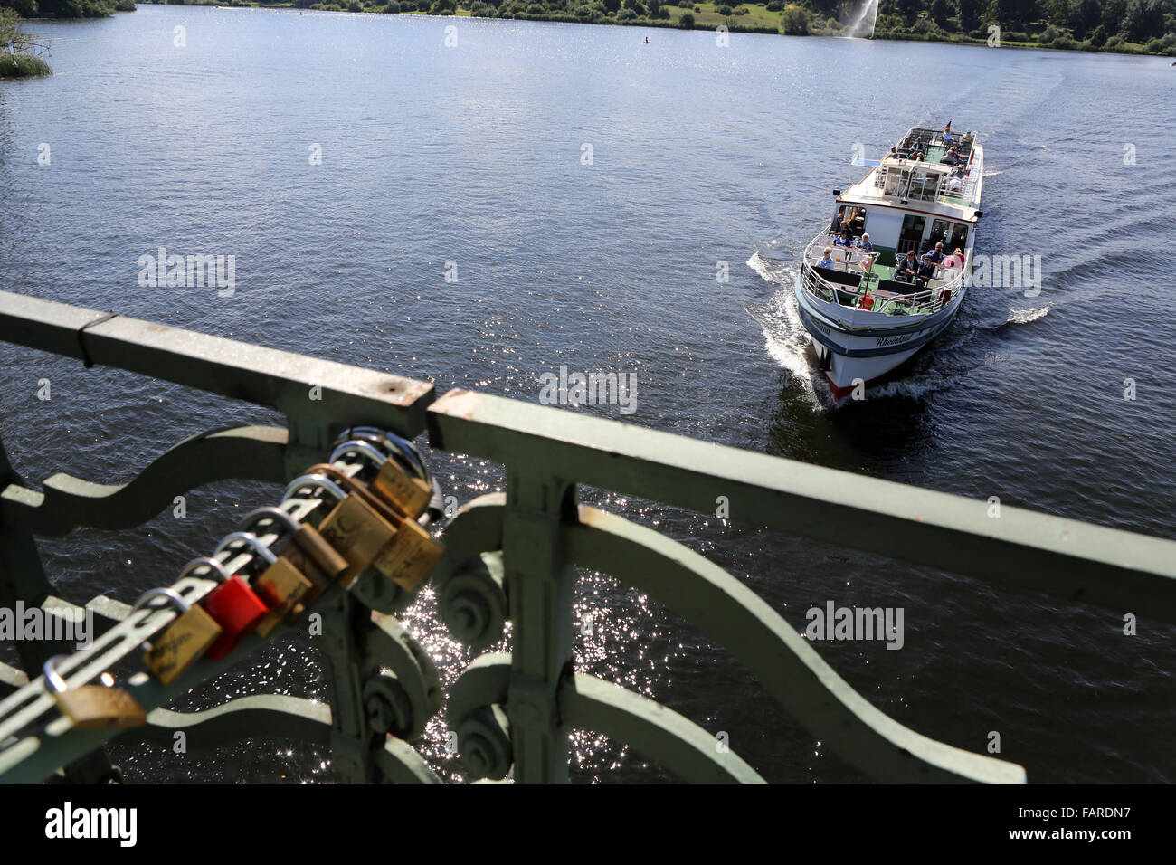 Europe Germany bridge Stock Photo - Alamy