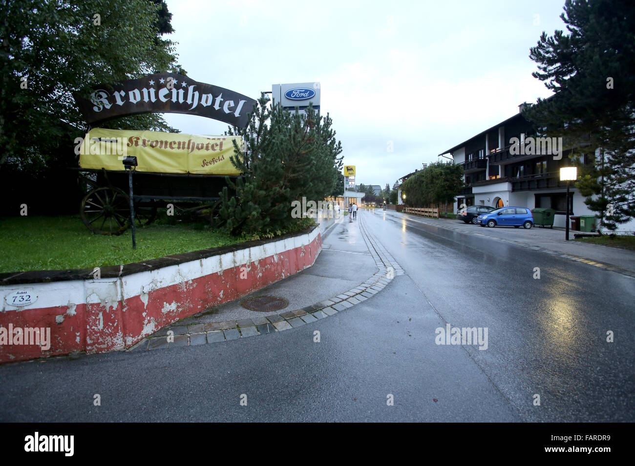 Austria Small Town Stock Photo - Alamy