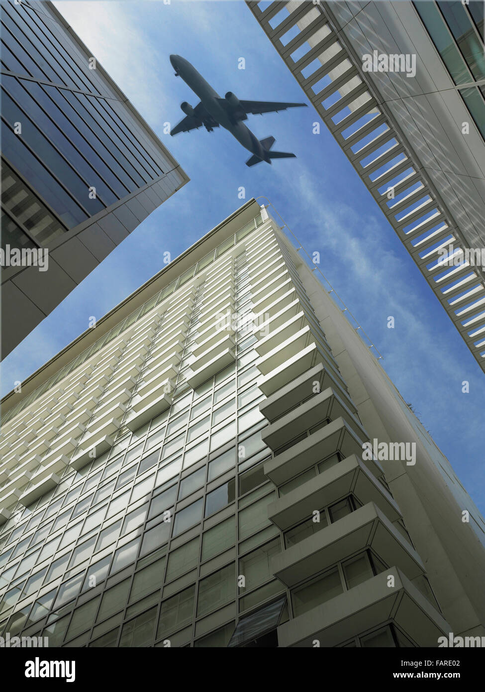 Corporate buildings in perspective Stock Photo - Alamy