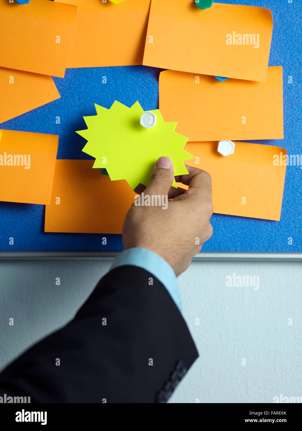 Blank notice board hi-res stock photography and images - Alamy