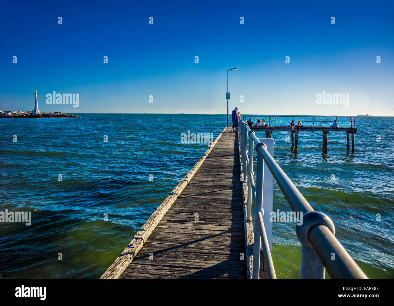 St Kilda jetty bay area of Melbourne, Australia Stock Photo - Alamy