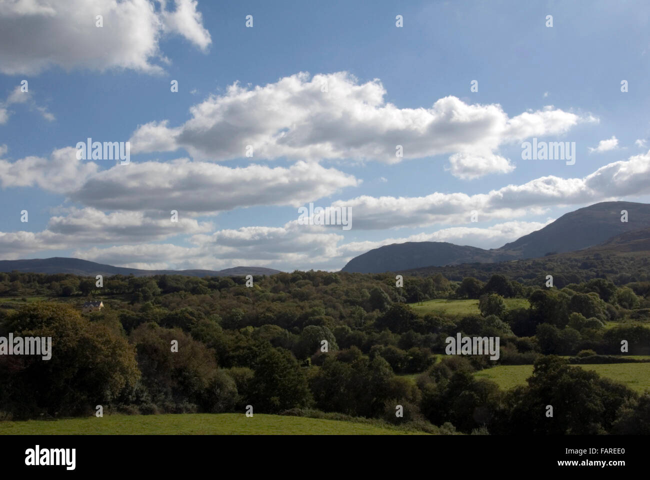 EIRE; CO. KERRY; CLOUDY VIEW FROM KILGARVEN Stock Photo - Alamy