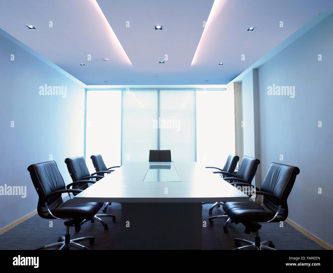 Interior of the stylish meeting room Stock Photo - Alamy