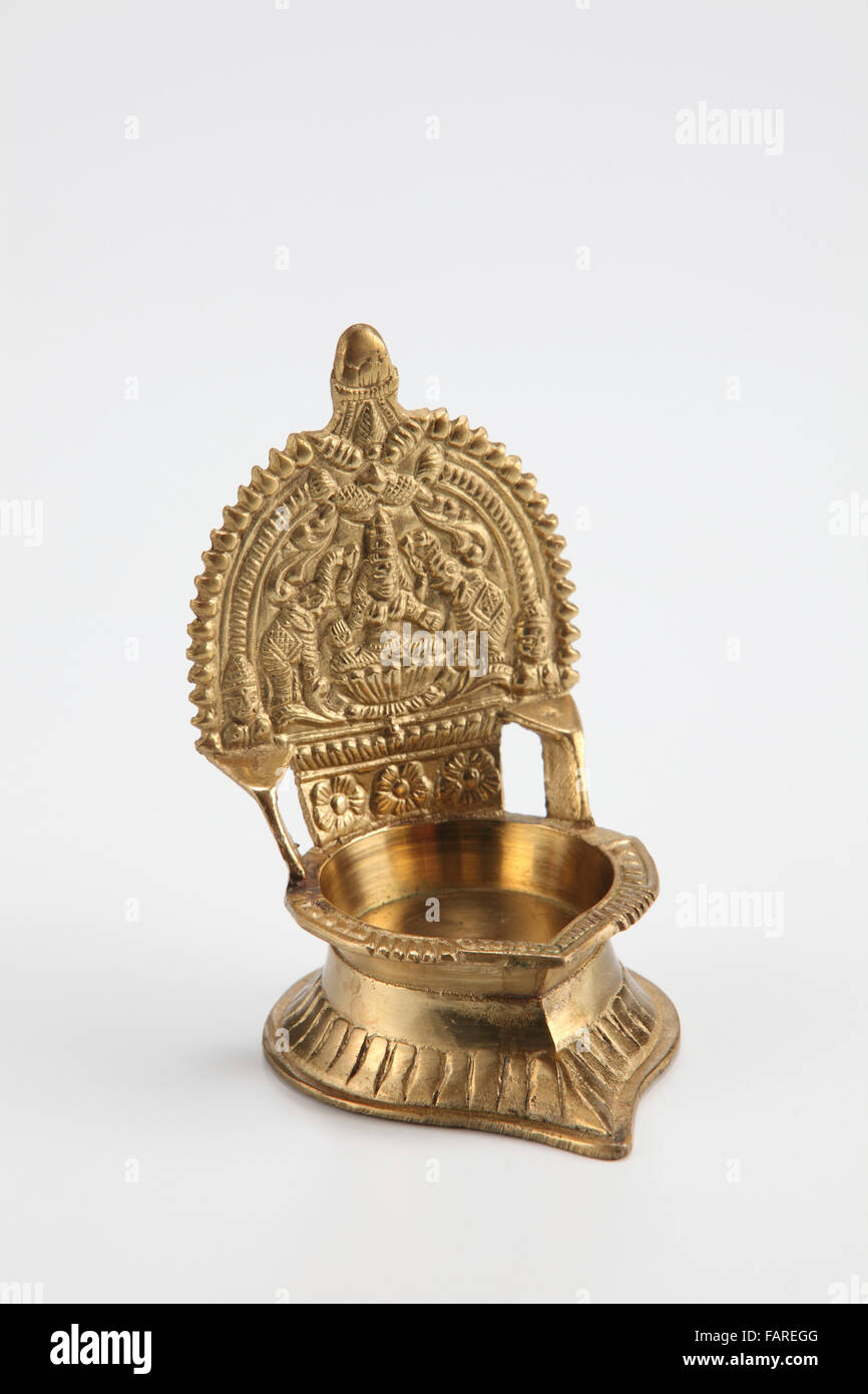 One of the offering prayer pot for Indian culture Stock Photo - Alamy