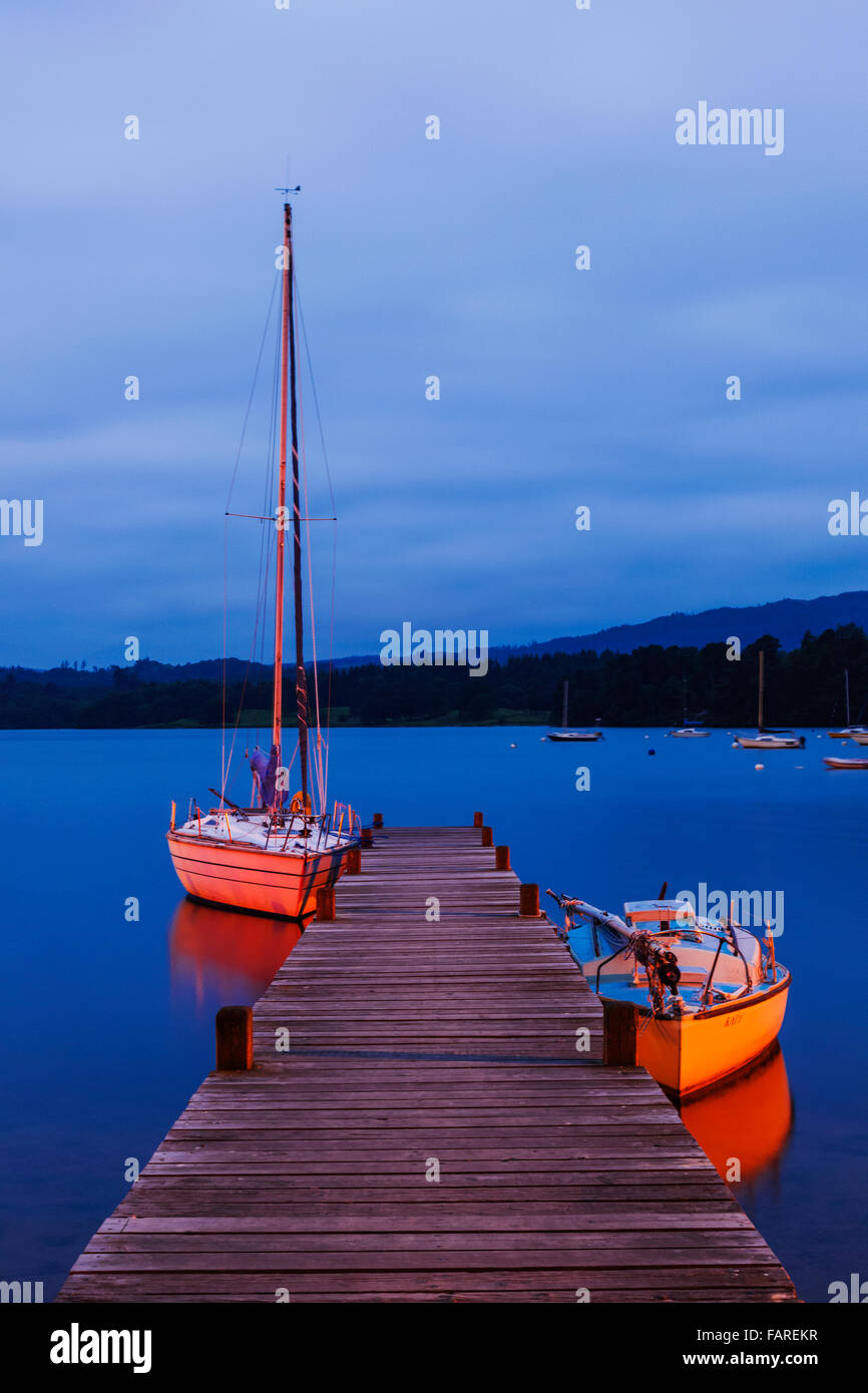 Lake and jetty hi-res stock photography and images - Alamy