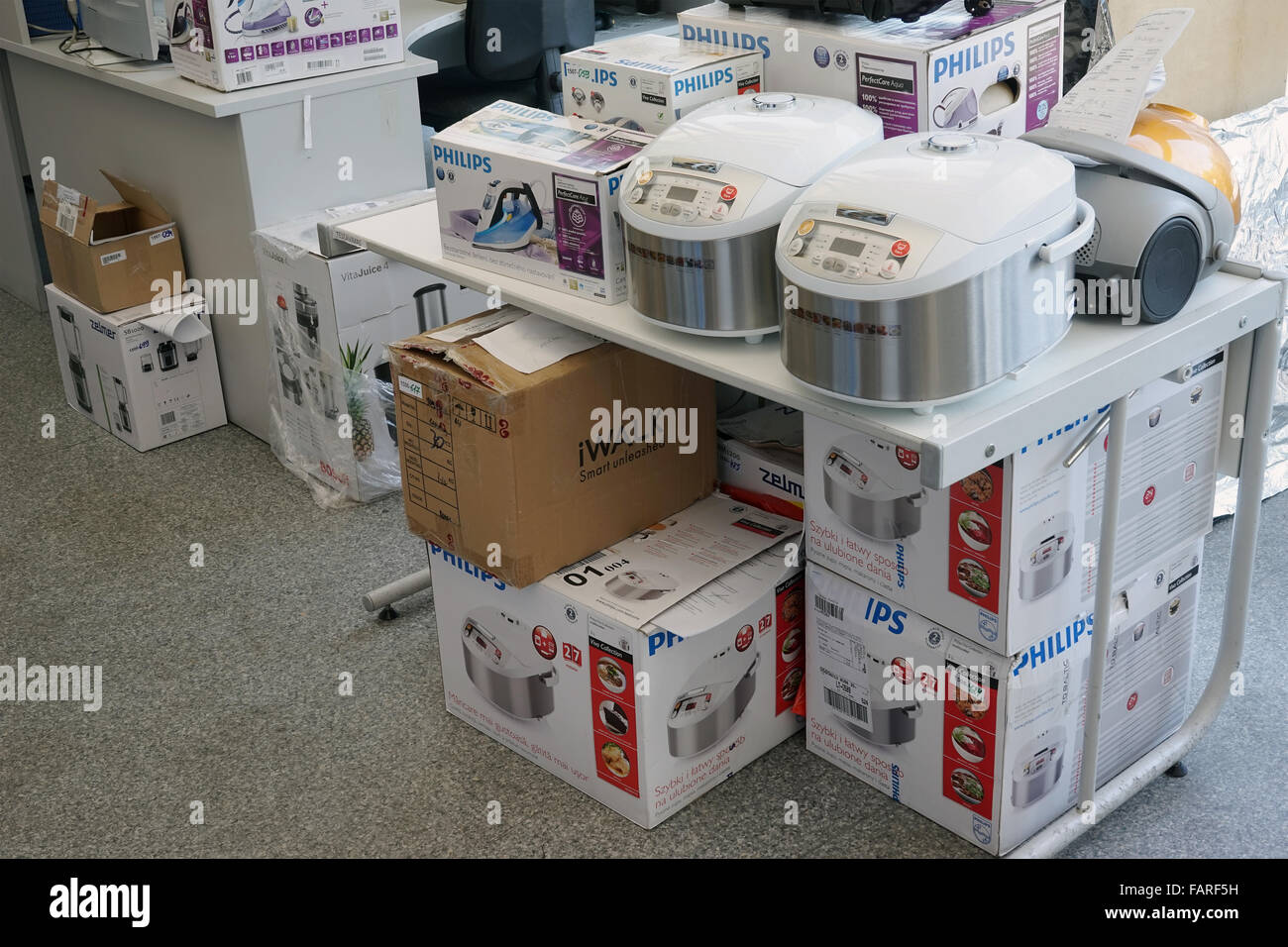 Maintenance of electrical appliances hi-res stock photography and ...