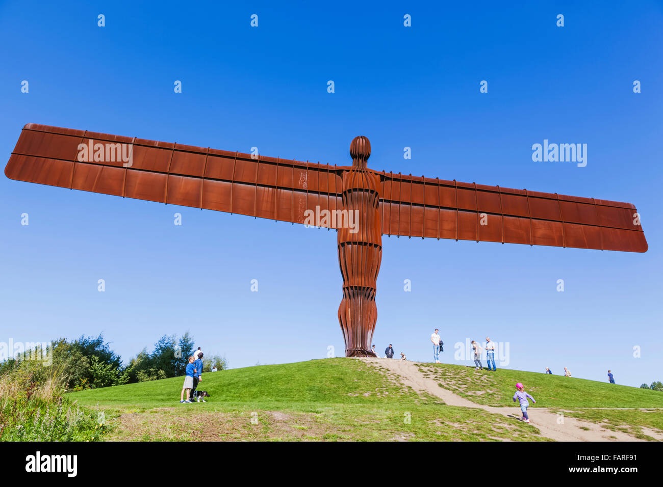 England, Tyne and Wear, Gateshead, Angel of the North Sculpture by Sir ...