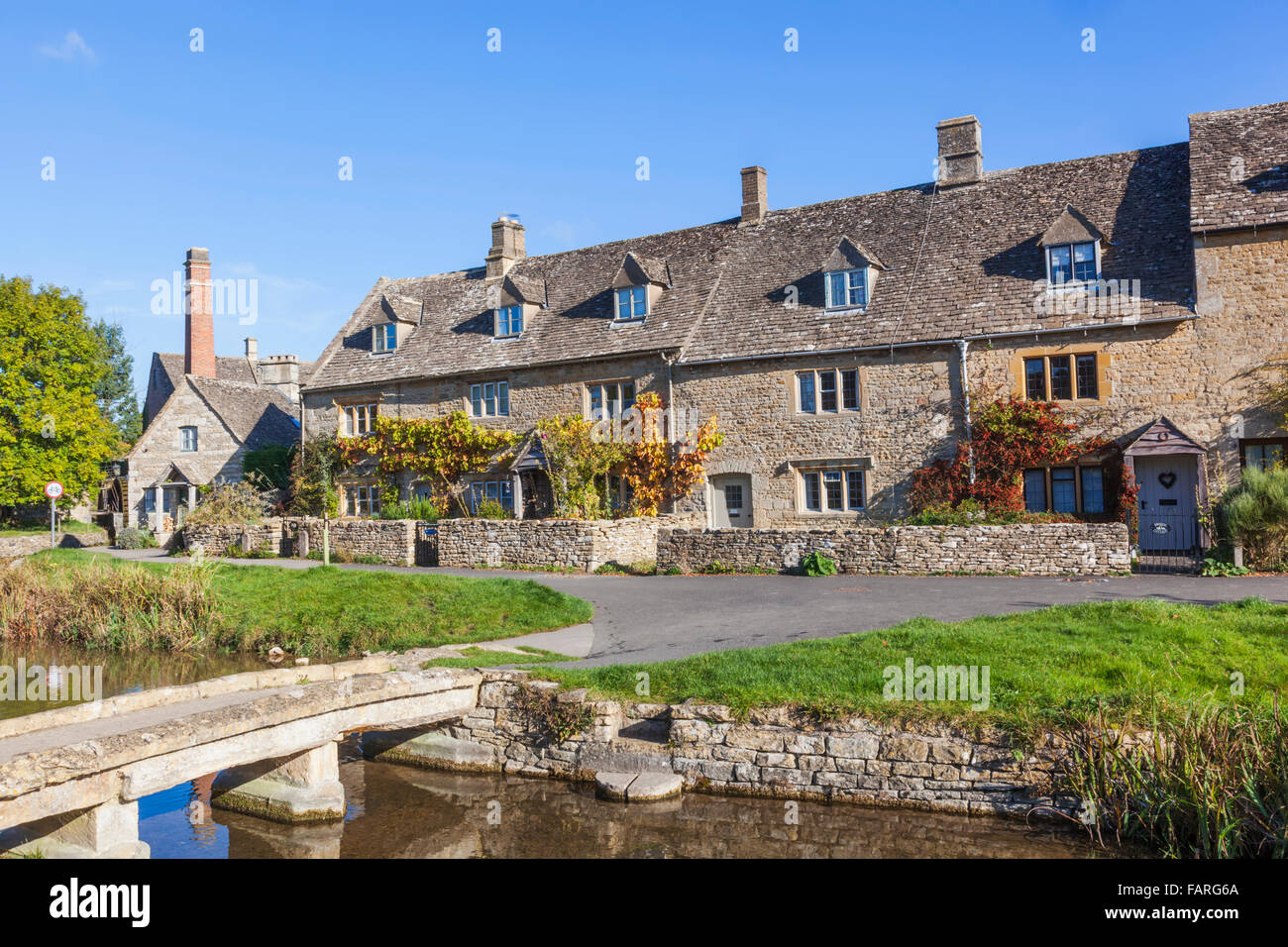 England, Gloucestershire, Cotswolds, Upper Slaughter Stock Photo - Alamy