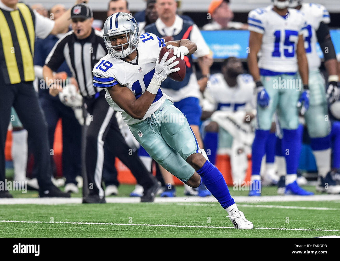 January 3rd, 2016:.Dallas Cowboys wide receiver Brice Butler (19 ...