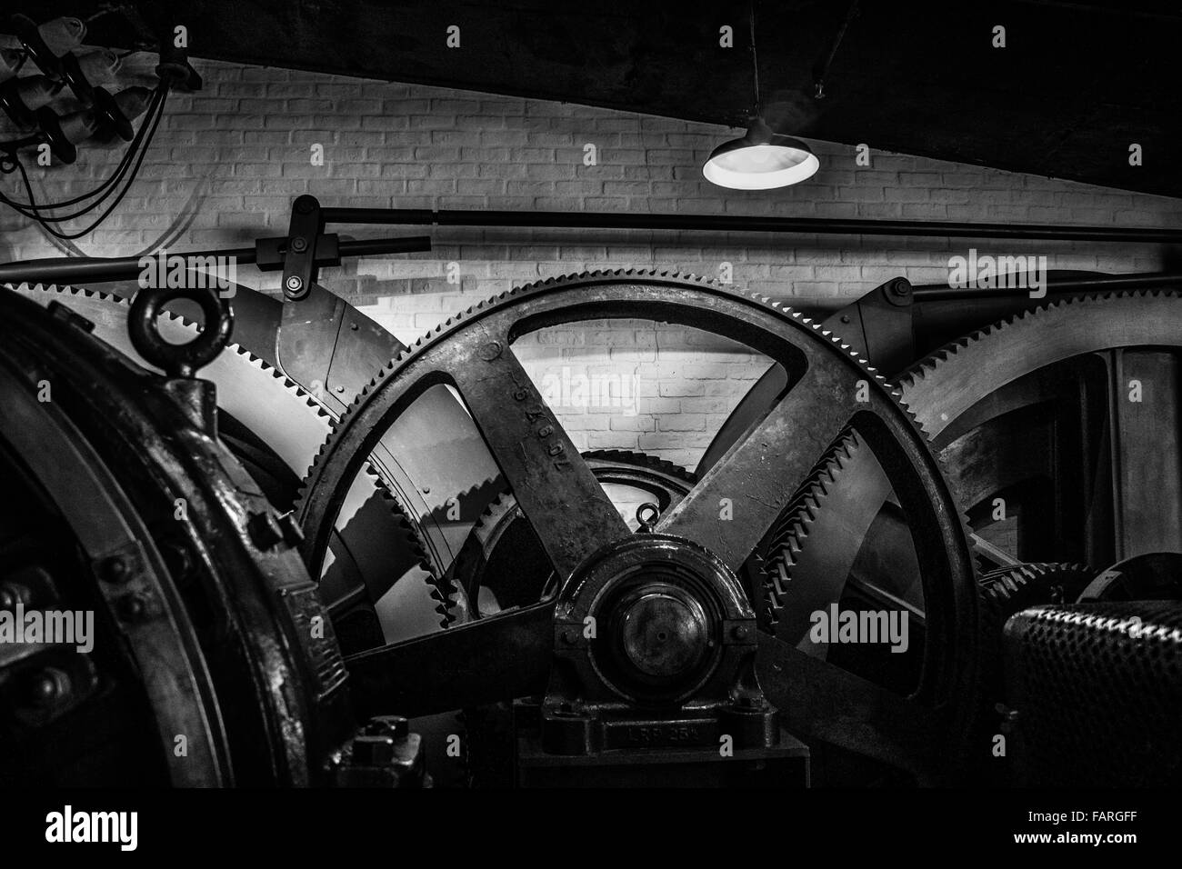 An old industrial-age machine Stock Photo - Alamy