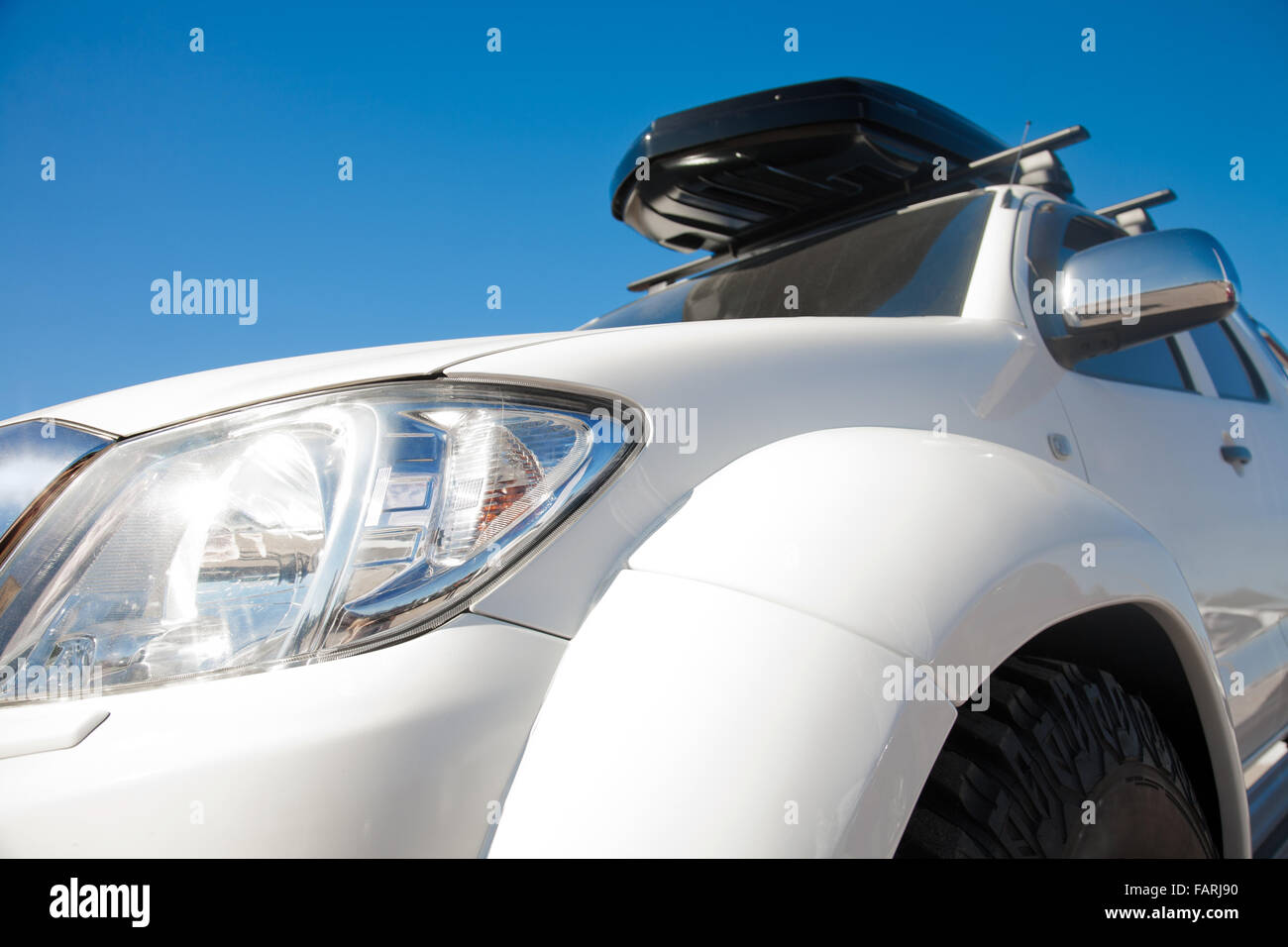 White modern expensive car hi-res stock photography and images - Alamy