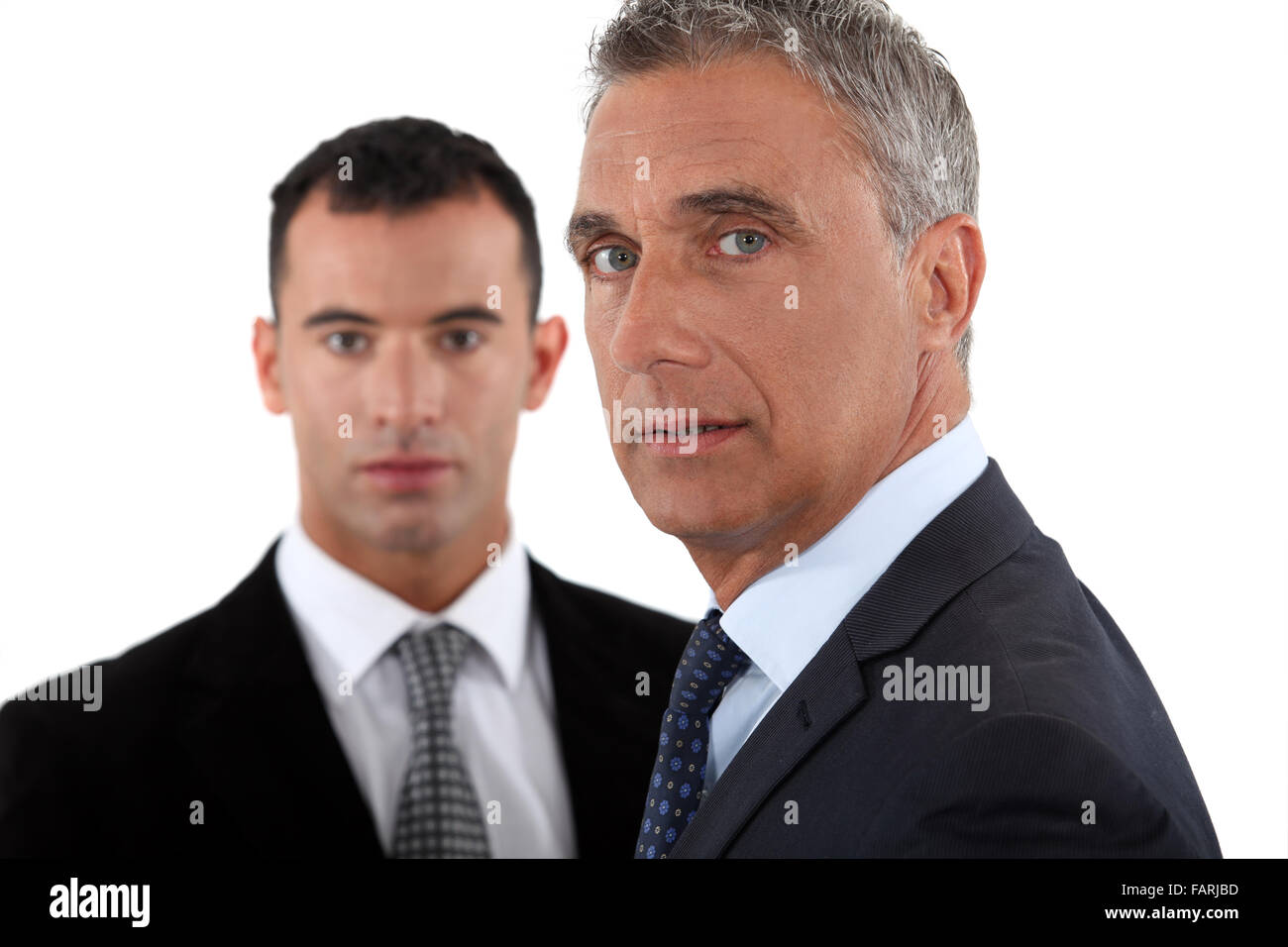 Two male business partners Stock Photo - Alamy