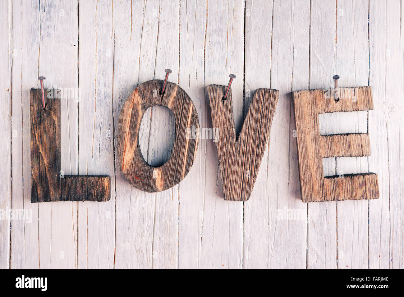 Primitive Wooden Word