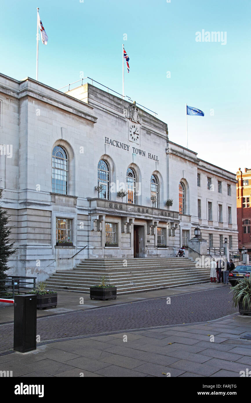 Hackney town hall hi-res stock photography and images - Alamy