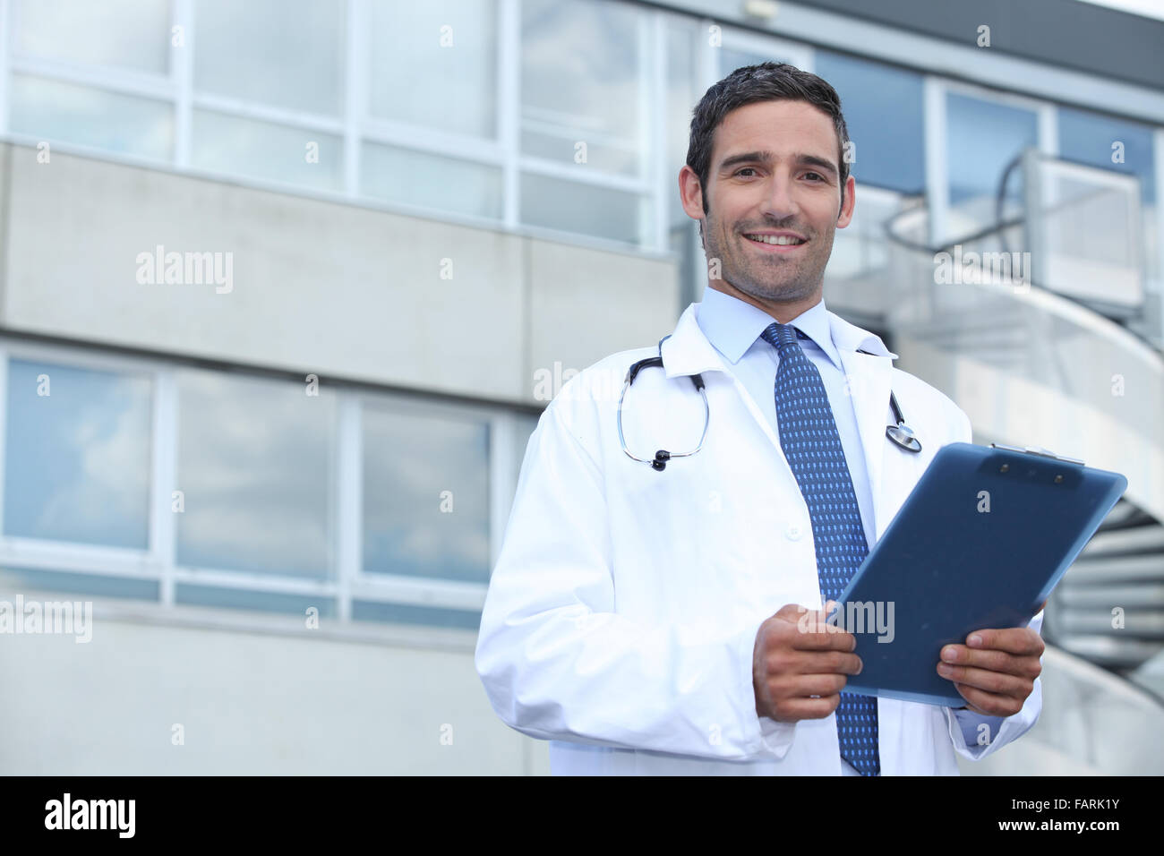 Doctor in hospital Stock Photo - Alamy