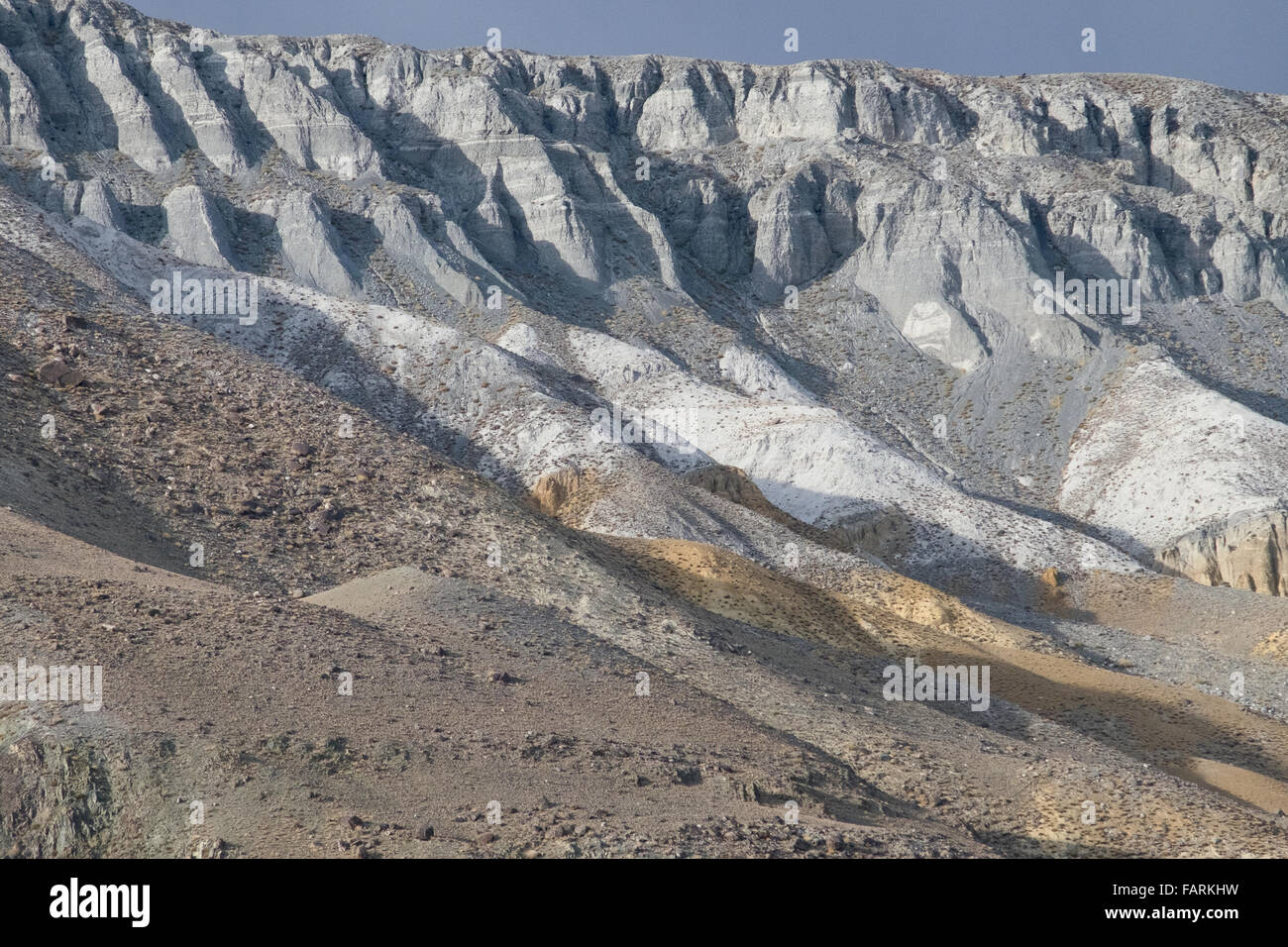 The geological layers of the ice age Stock Photo - Alamy
