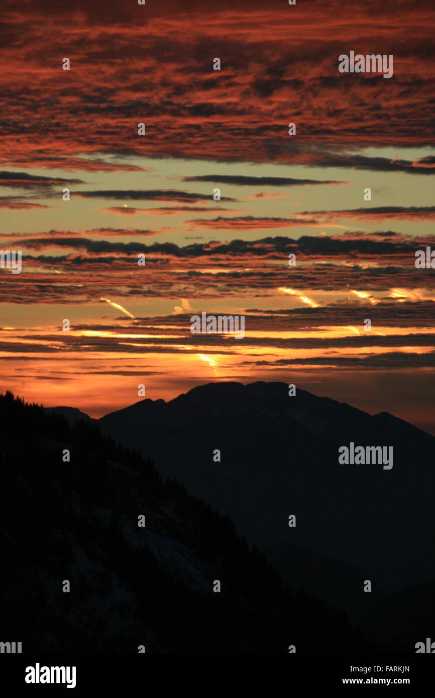 Total sunset hi-res stock photography and images - Alamy