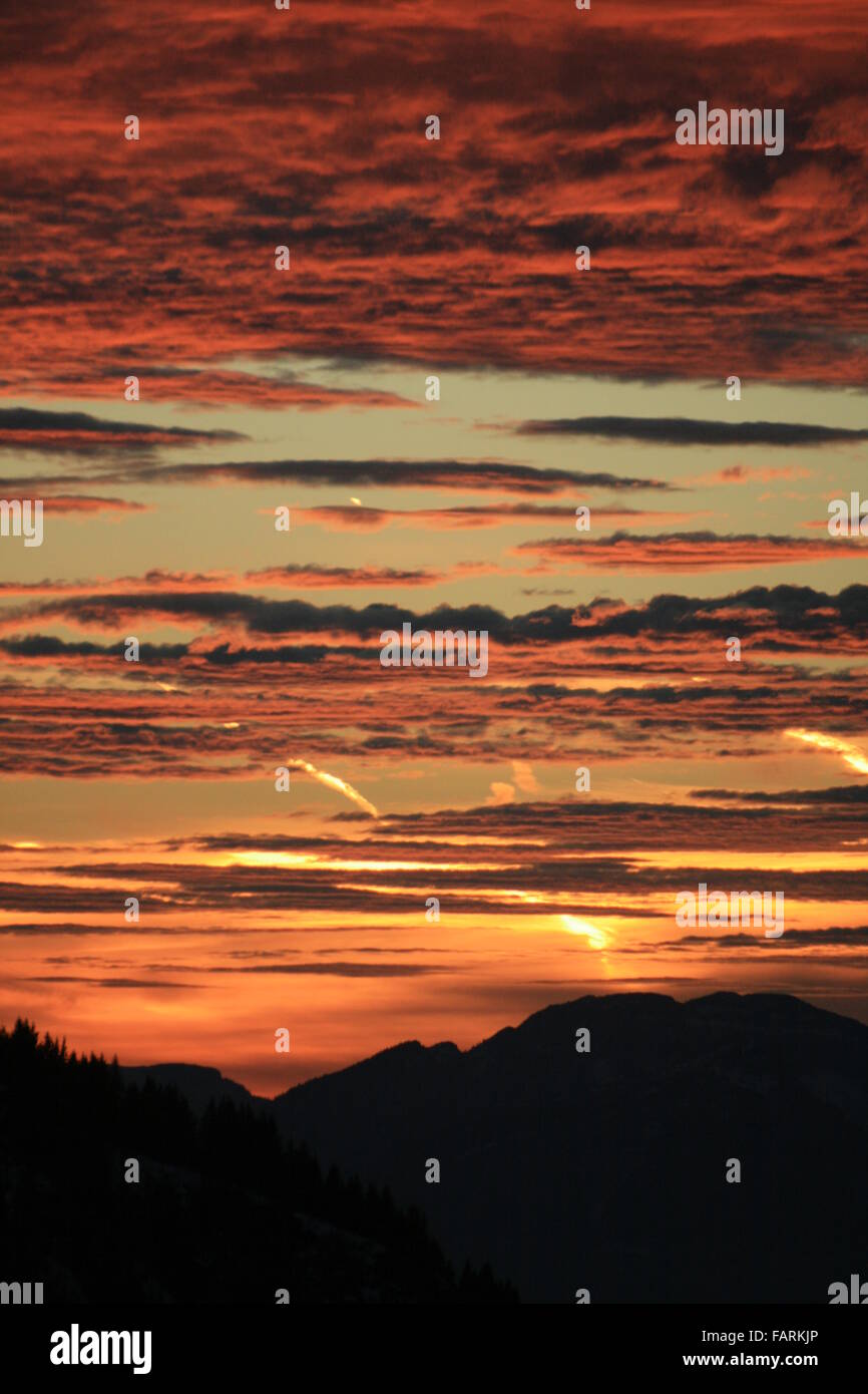 Total sunset hi-res stock photography and images - Alamy