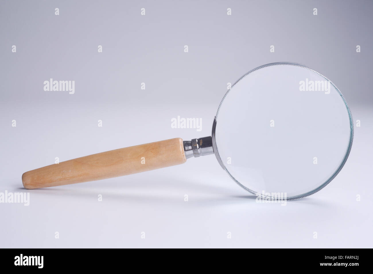 stock image of the magnifier glass Stock Photo - Alamy
