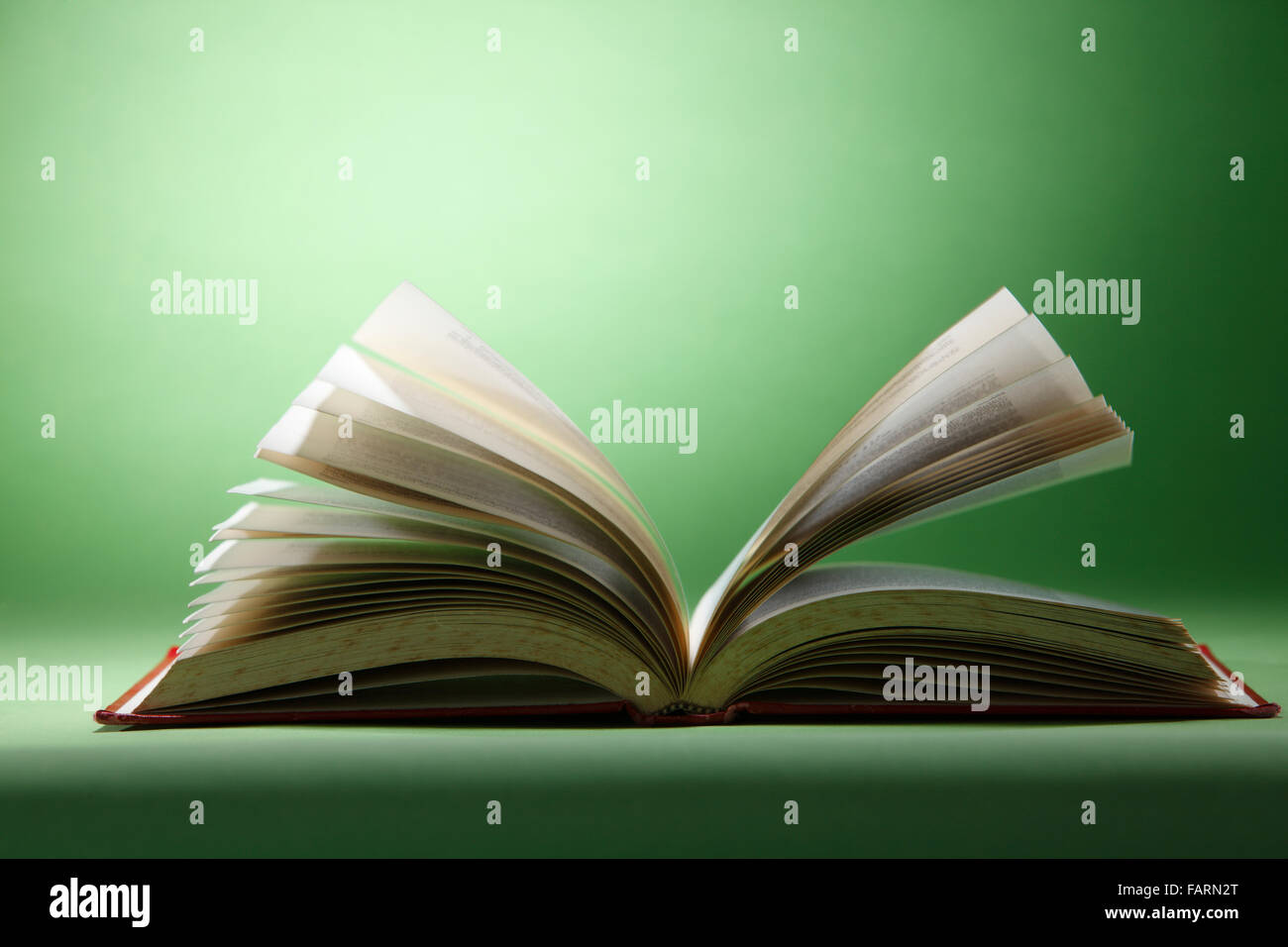 stock image of the open book Stock Photo - Alamy