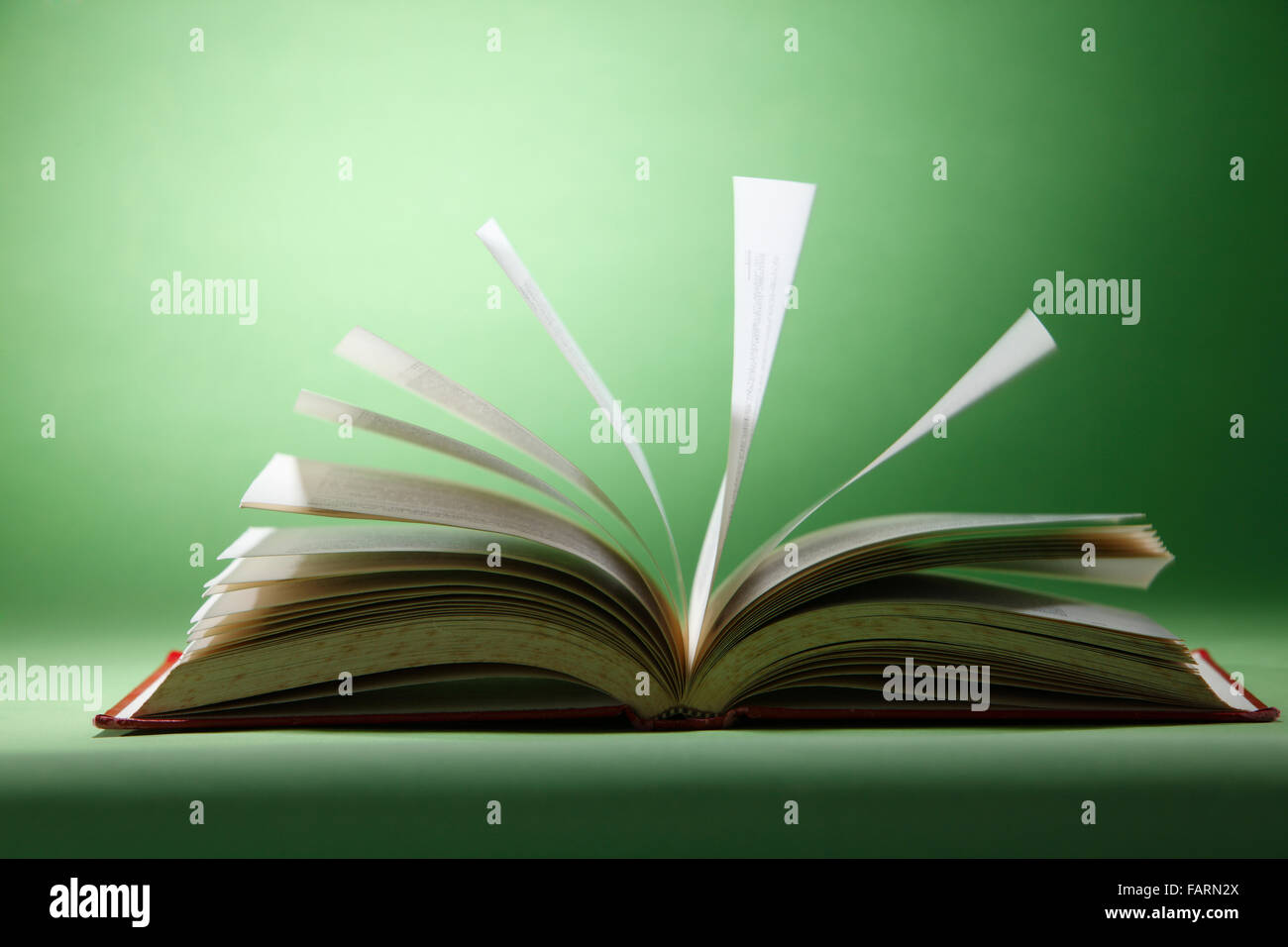 stock image of the open book Stock Photo - Alamy
