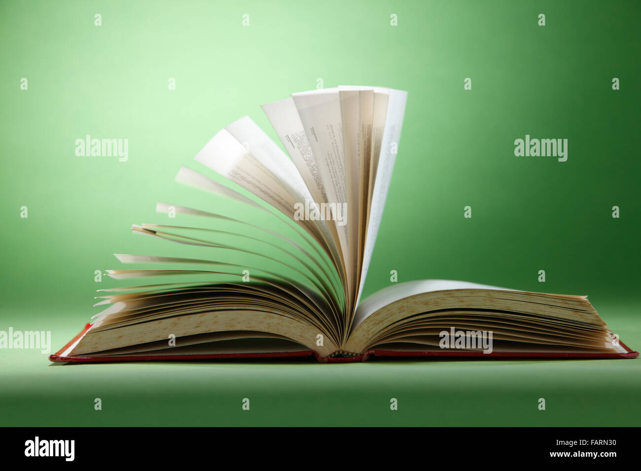 stock image of the open book Stock Photo - Alamy