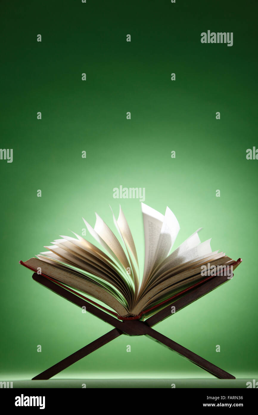 stock image of the open book Stock Photo - Alamy
