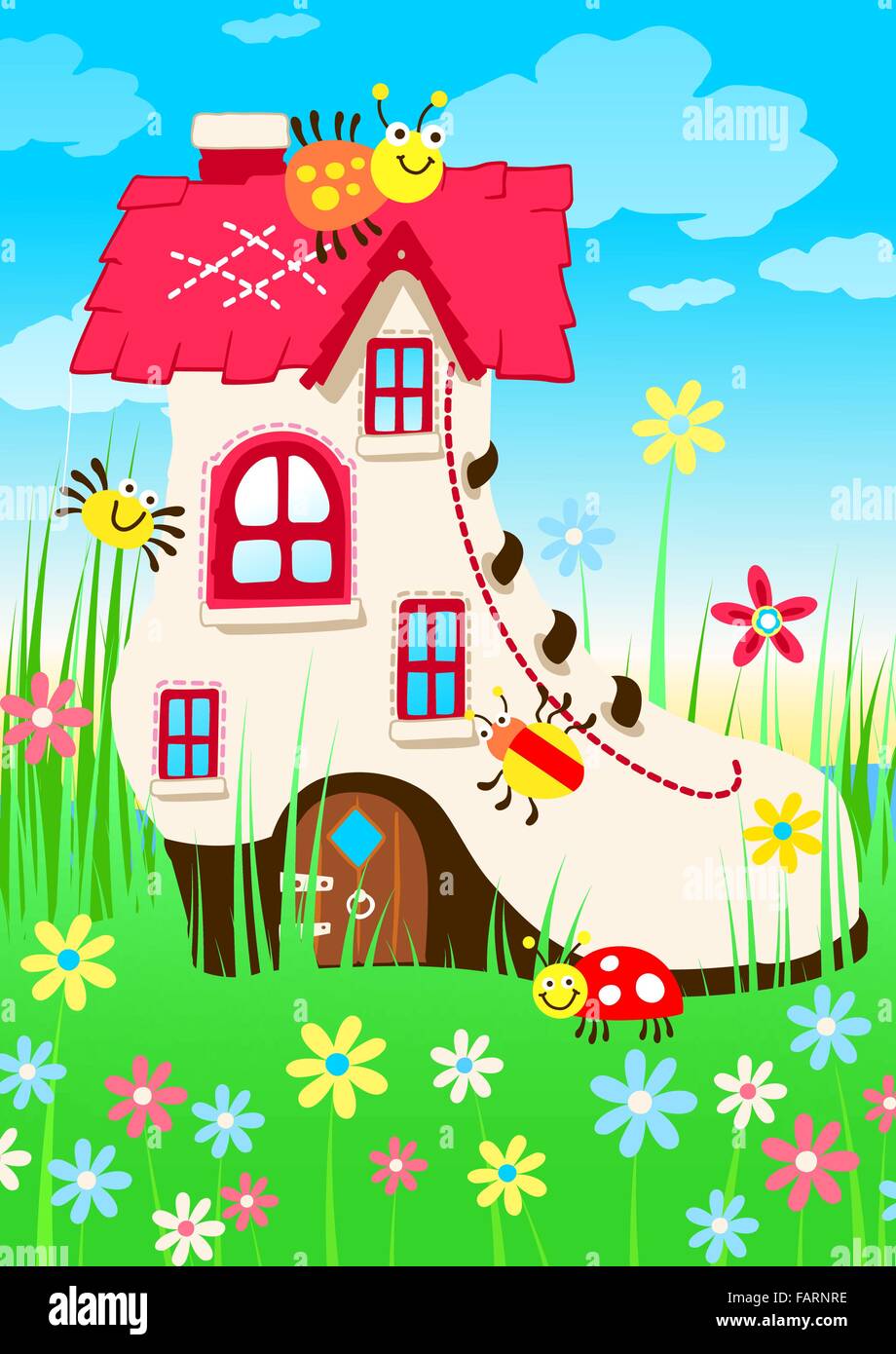 Kids with bugs Stock Vector Images - Alamy